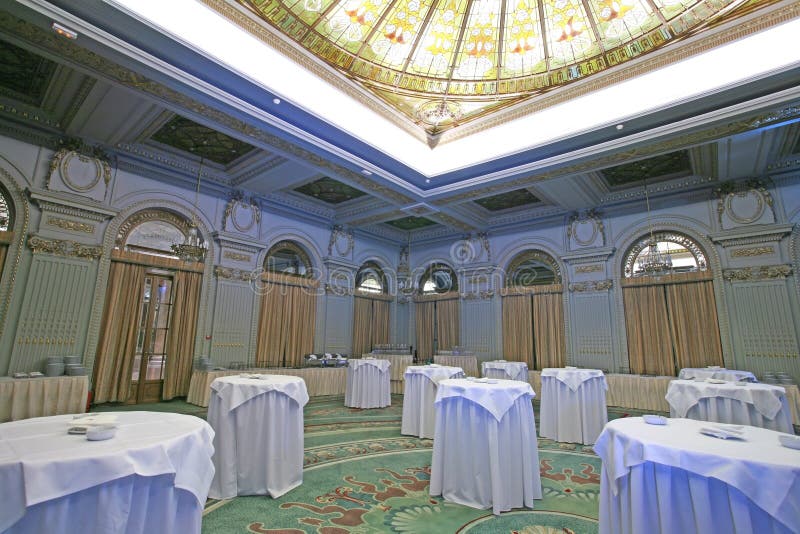 Hotel Dining Hall stock photo. Image of lobby, leisure - 34663312