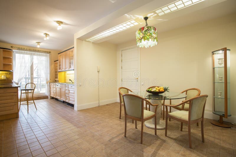 Dining hall stock image. Image of decor, floor, chair - 52710115