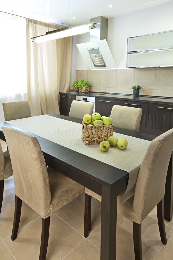 Dining Room stock photo. Image of indoors, inside, bright - 28760170