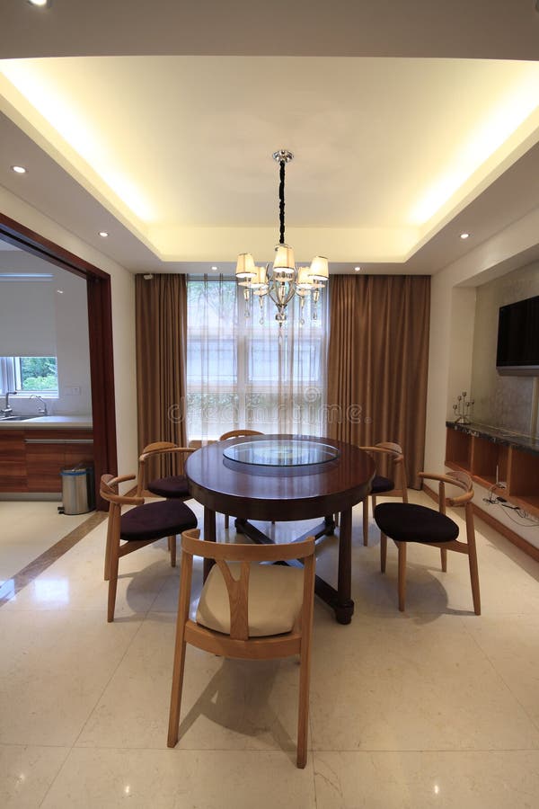 Dining room stock photo. Image of cabinet, switch, floor - 20490426