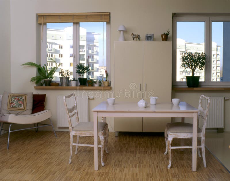 Dining room stock photo. Image of interior, space, design - 7229526