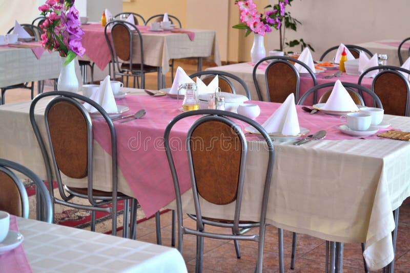 Dining room in the cafe stock photo. Image of furniture - 86170670