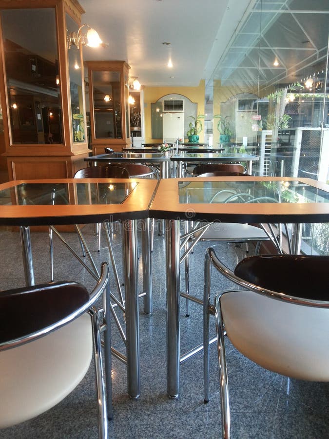 Dining Room in Food Store stock photo. Image of indoor - 42572796