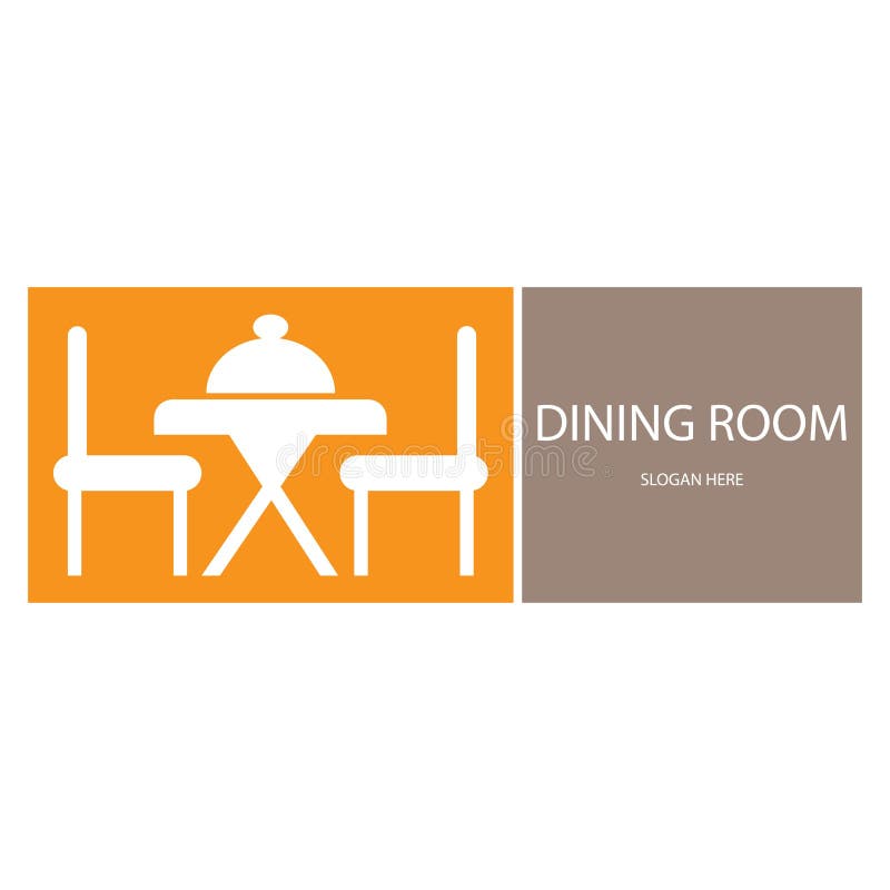 Dining room logo vector stock vector. Illustration of kitchen - 173775390