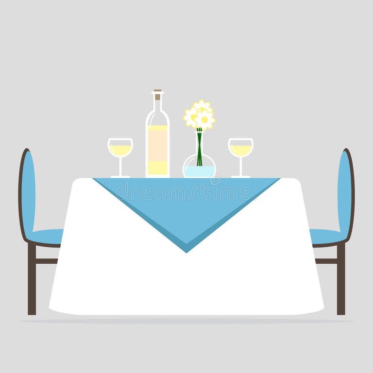 Romantic Dining Table Stock Illustrations – 35,117 Romantic Dining ...