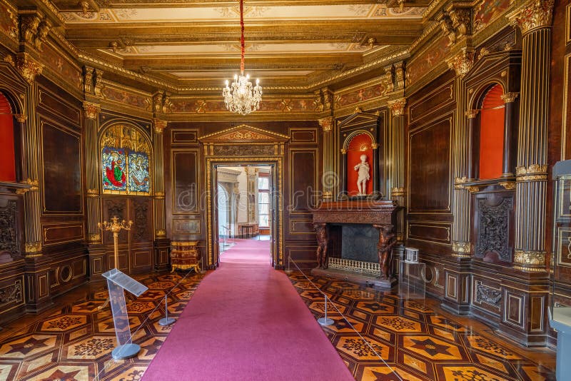 Dining Room at Schwerin Castle Interior - Schwerin, Germany Editorial ...