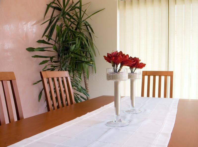 Dining room table stock image. Image of wooden, surface - 2617895