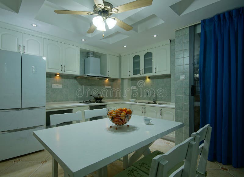 Dining table stock photo. Image of interior, hall, lighting - 28277234