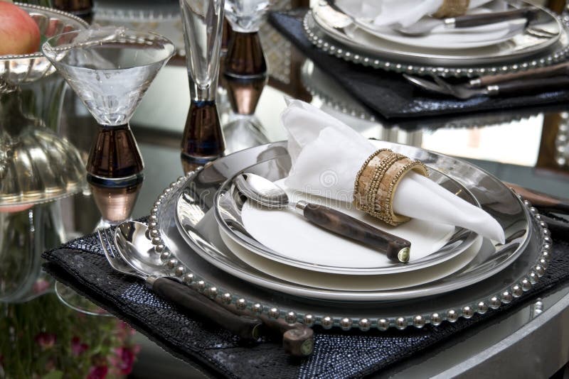 Dining table stock image. Image of furnishing, estate - 20216515