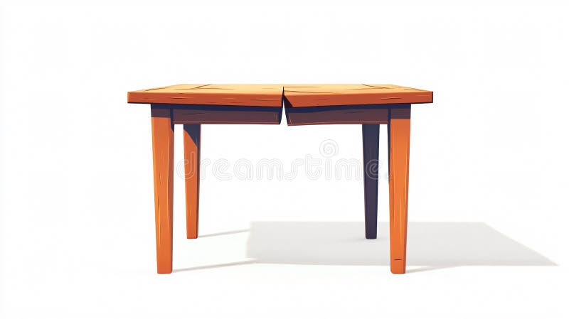 Dining Table Breaks in Half Revealing a Cartoonish Style and Unique ...