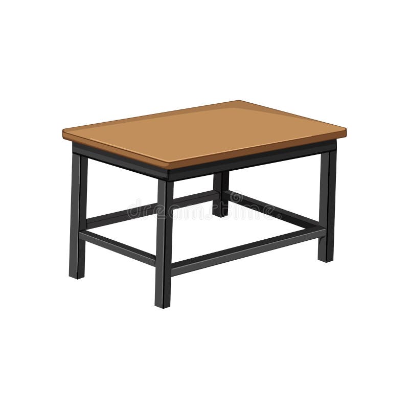 Dining Table Dining Cartoon Vector Illustration Stock Vector ...