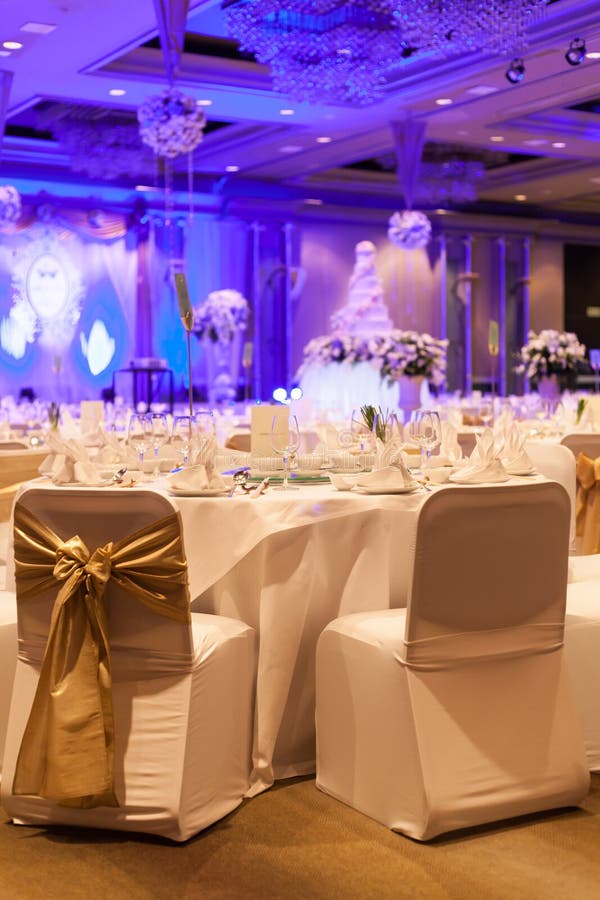 Dining Table and Equipment. Stock Photo - Image of dining, metal: 33087280