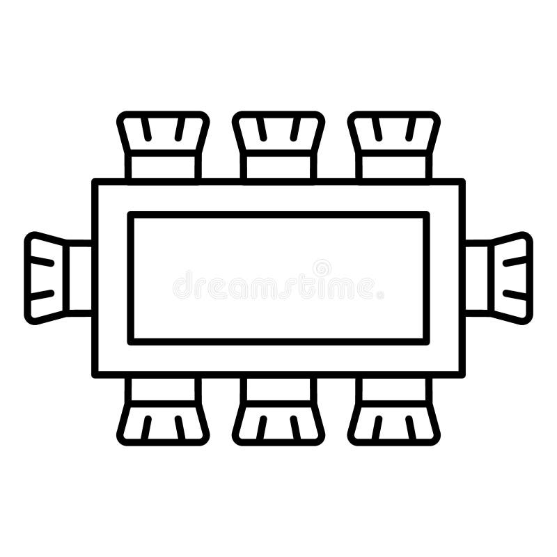 Dining table icon stock vector. Illustration of dining - 325374391