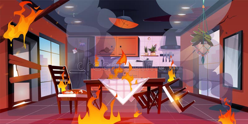 Cooking Disaster Stock Illustrations – 651 Cooking Disaster Stock ...