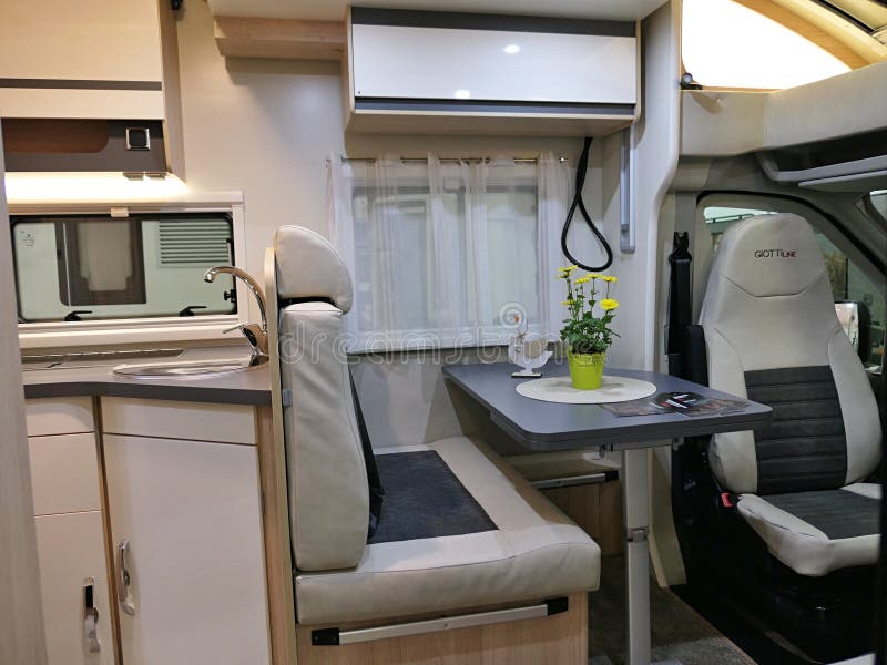 Dining Table, Rear Seats and Part of Kitchen Tablein Modern Italian ...