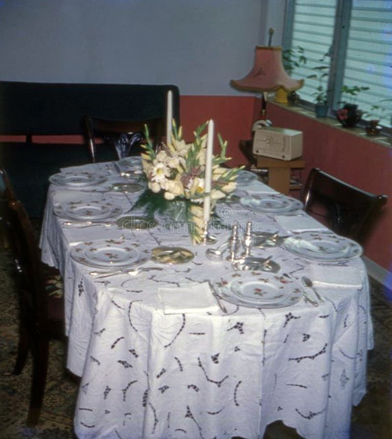 Dining Table Set For Thanksgiving Dinner - Miami Picture. Image: 221430656