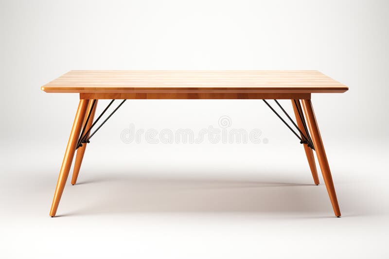 Dining Table on White Background , Product Photography, Studio Light ...