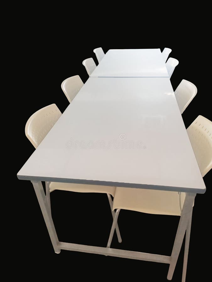 The Dining Tables in the Cafeteria are Clean. Stock Photo - Image of ...