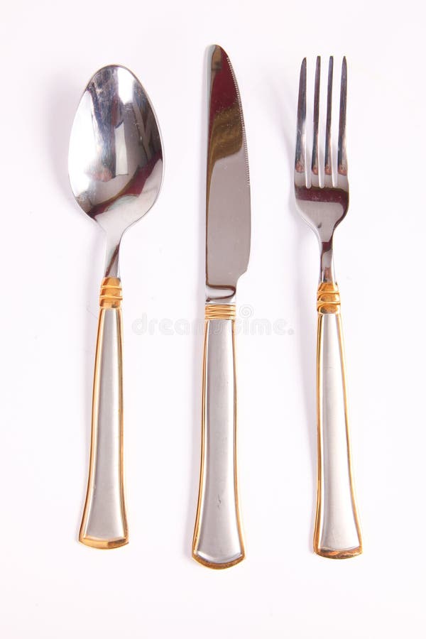 Dining Tools on white stock image. Image of equipment - 106484563