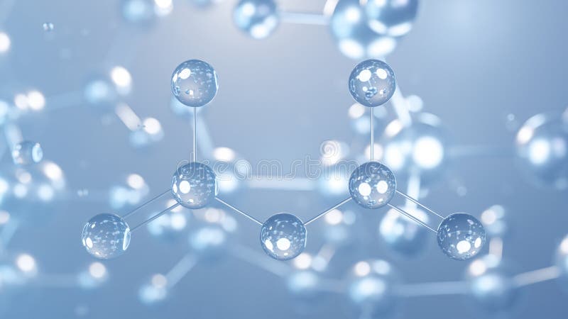 Dinitrogen Pentoxide Molecular Structure 3d, Flat Model, Nitrogen Oxide ...