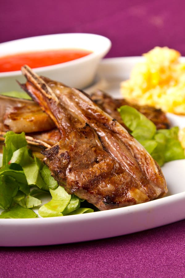 Lamb Shank Meal stock image. Image of sauce, food, gravy - 26160309