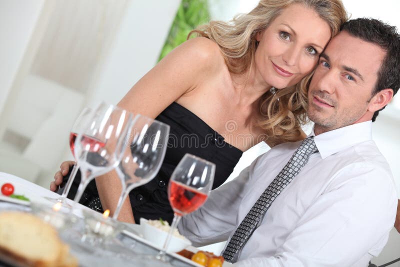 Dinner guests stock photo. Image of caucasian, guest - 23697742