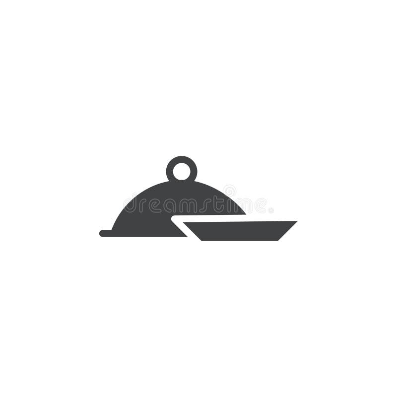 Dinner Icon Simple Vector Symbol Stock Vector - Illustration of minimal ...