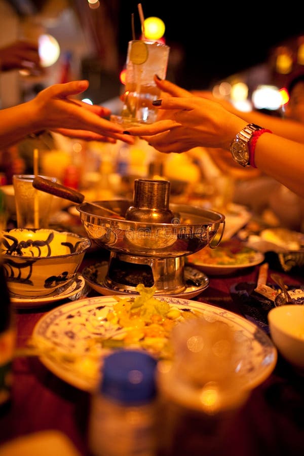 Dinner party stock photo. Image of food, nikkei, dinner - 12279804