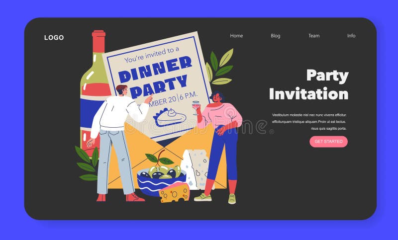 Cheerful Event Invitation Stock Illustrations – 62,085 Cheerful Event ...