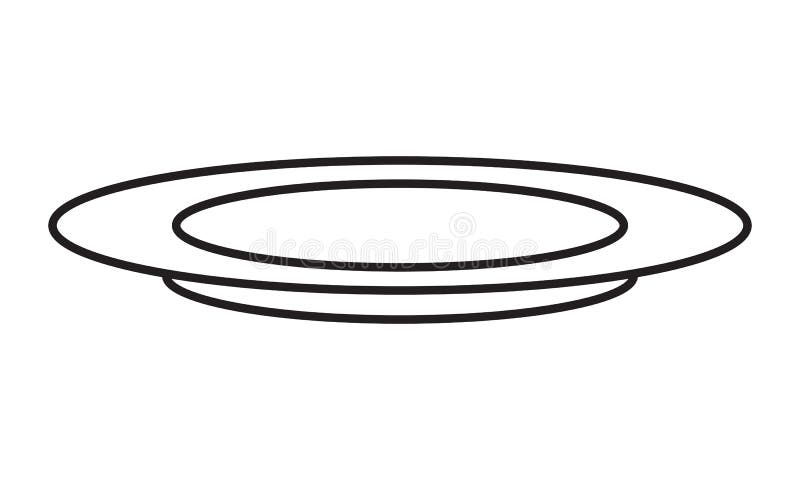 Dinner Plate Drawing