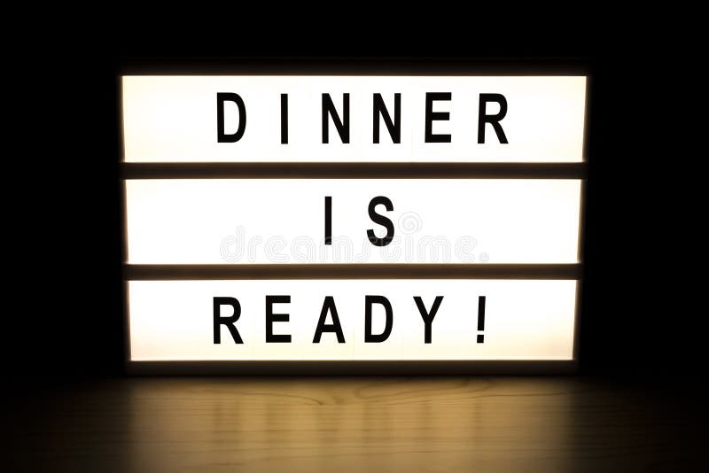 Dinner is ready stock image. Image of garnish, carving - 6237511