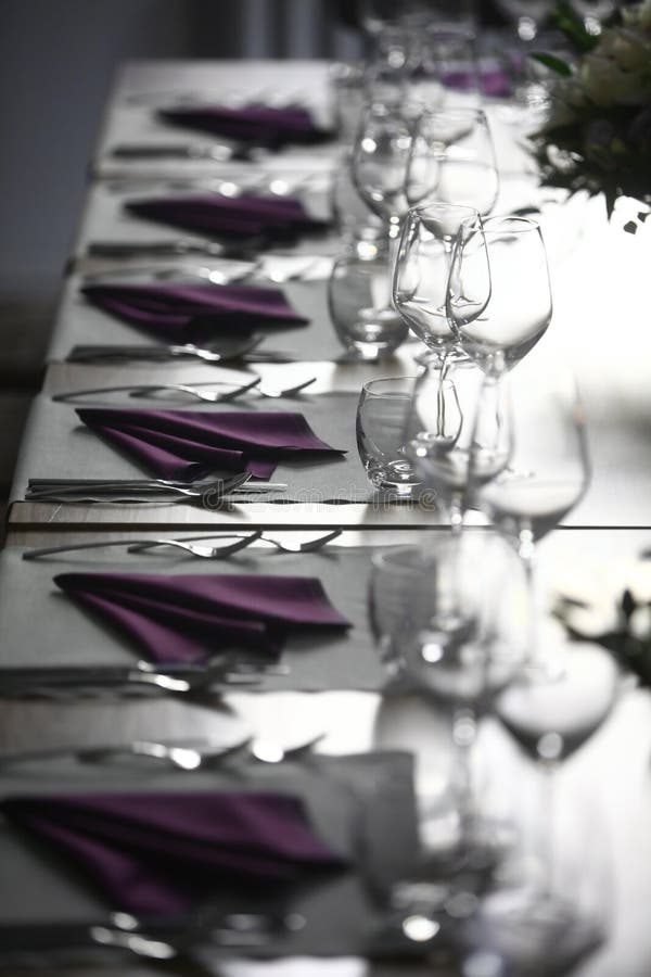 Dinner in a restaurant stock photo. Image of large, decoration - 44988270