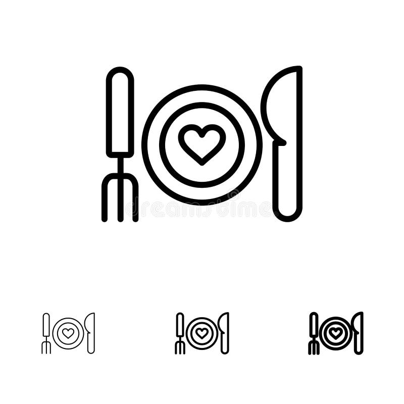 Dinner, Romantic, Food, Date, Couple Blue Solid Logo with Place for ...