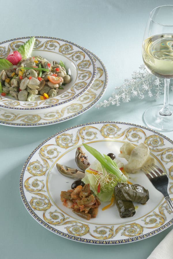 Dinner is Served stock photo. Image of gloves, service - 11185454