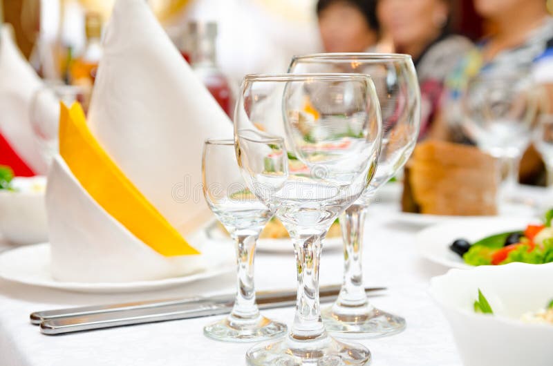 Dinner is served stock photo. Image of fine, perspective - 26449606