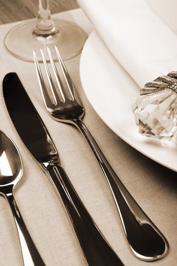 Dinner service stock photo. Image of place, china, lunch - 1510208