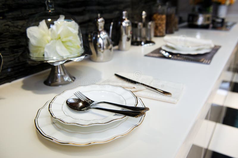 Dinner service stock image. Image of concepts, decor - 16748143