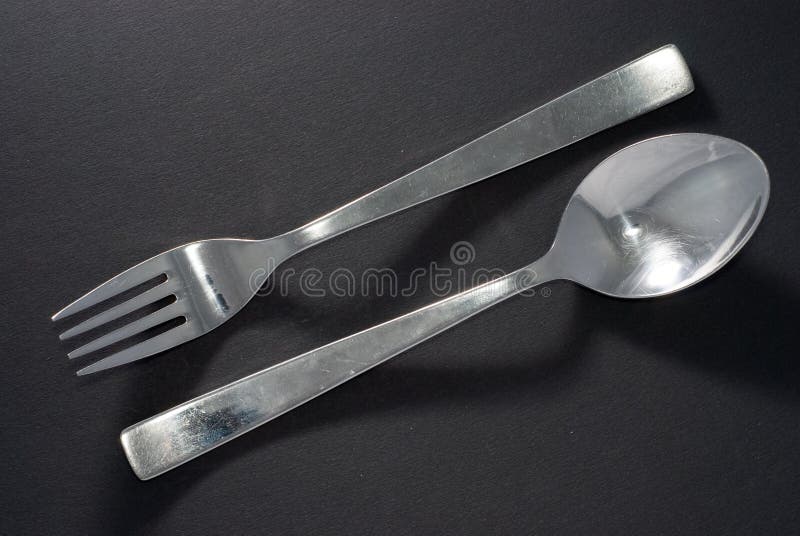 Dinner set stock photo. Image of black, sharp, kitchen - 3100568