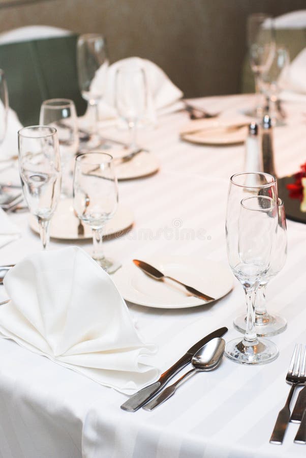 Dinner table stock photo. Image of lunch, banquet, glass - 2979876