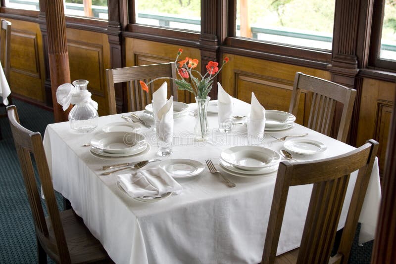 Restaurant table for two stock image. Image of place - 10320405