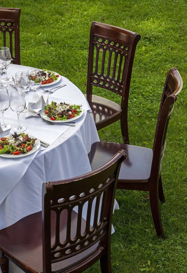 Spanish Style Dining Table with Paella, Overview Stock Photo - Image of ...