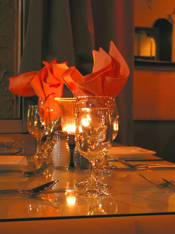 5,989 Table Setting Romantic Candlelight Dinner Stock Photos - Free ...