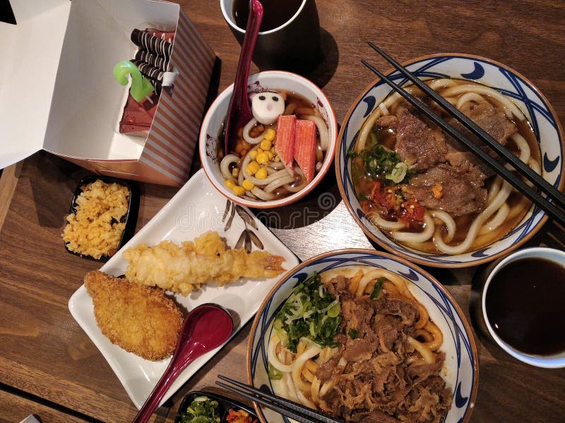 Dinner Time with Udon, so Yummy Stock Photo - Image of udon, yummy ...