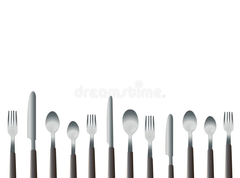 Dinner Tools and Space Art Vector Stock Vector - Illustration of ...