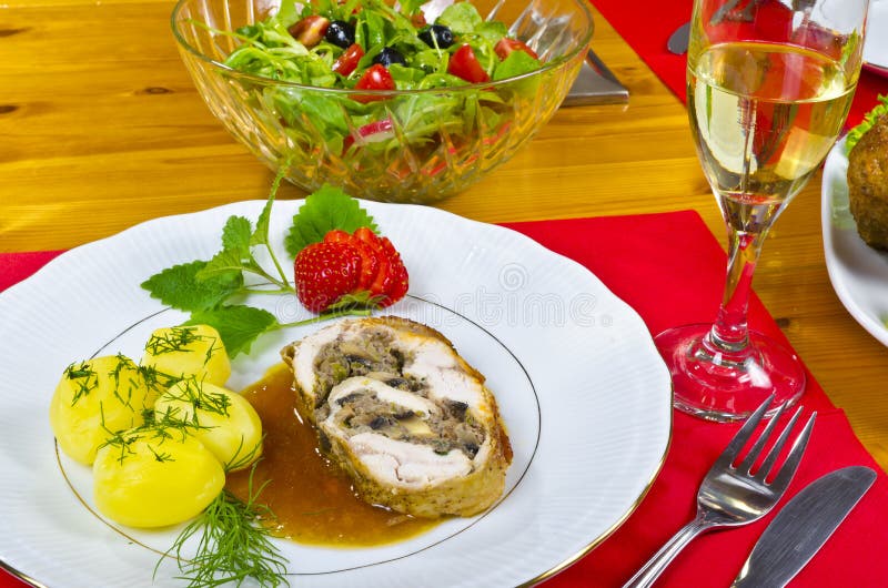 Dinner for two stock image. Image of drink, diet, cooking - 20574135