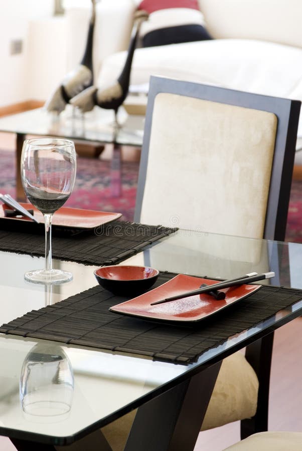 Dinning table detail stock photo. Image of decor, branding - 3056036
