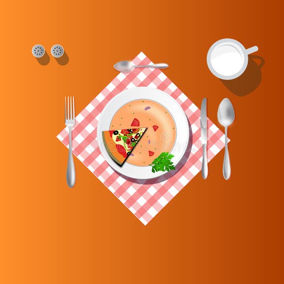 Buffet Table Drawing Stock Illustrations – 421 Buffet Table Drawing ...