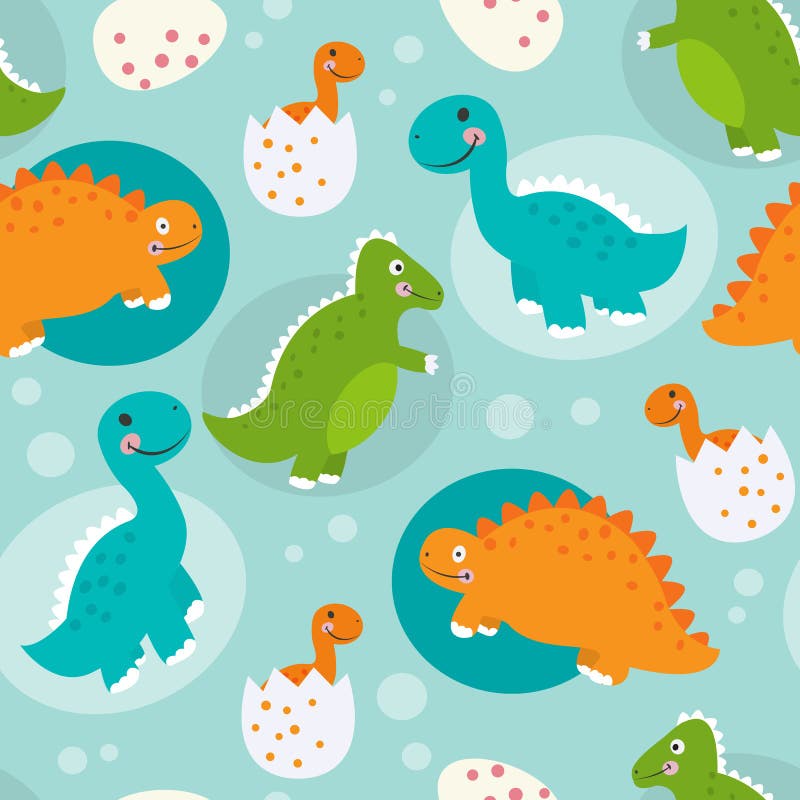 Dino background stock vector. Illustration of backdrop - 66476624
