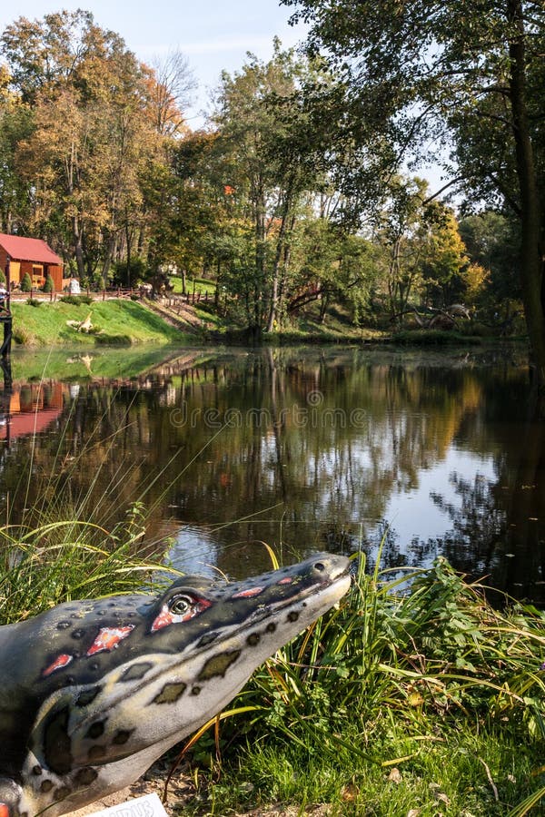 Dino Park Dinosaur stock photo. Image of gigantic, ancient - 86283482