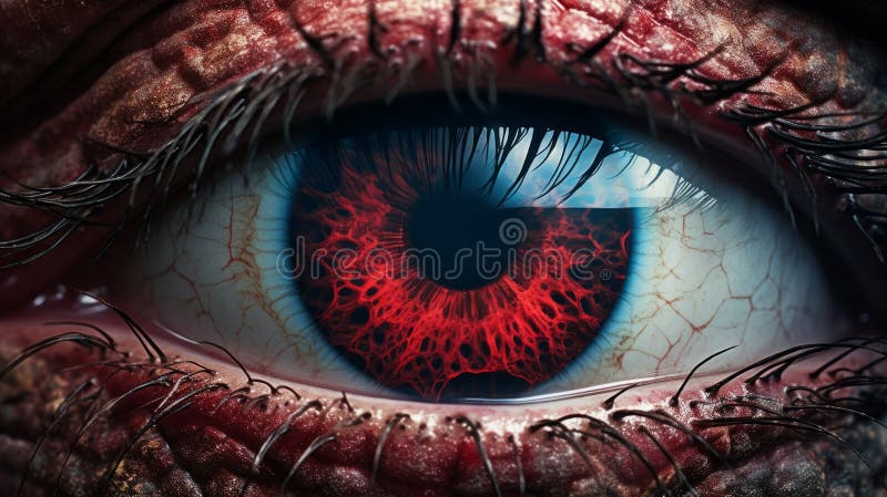 Dinocore Style Cyclops Illustration with Hellish Background in Uhd ...